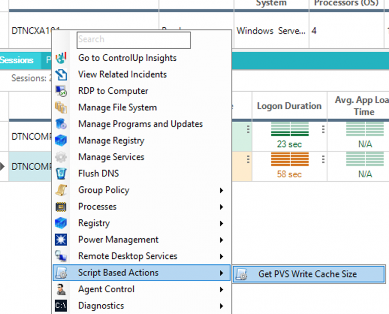 How to use and create your own ControlUp Script-Based Actions - Workspace Guru